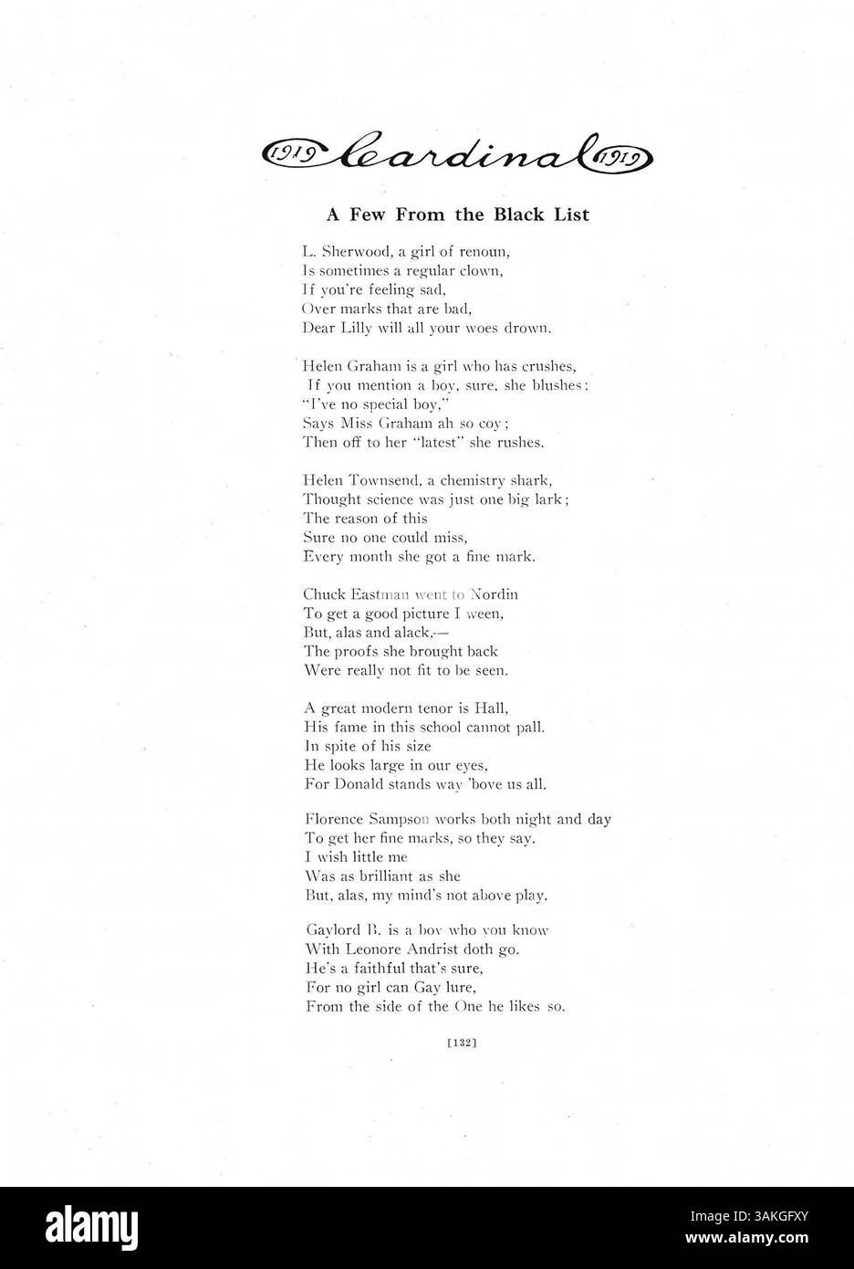 The 1919 'The Cardinal' yearbook from East High School features ...