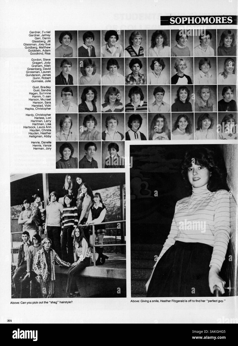 Graduation ceremony 1983 Black and White Stock Photos & Images - Alamy