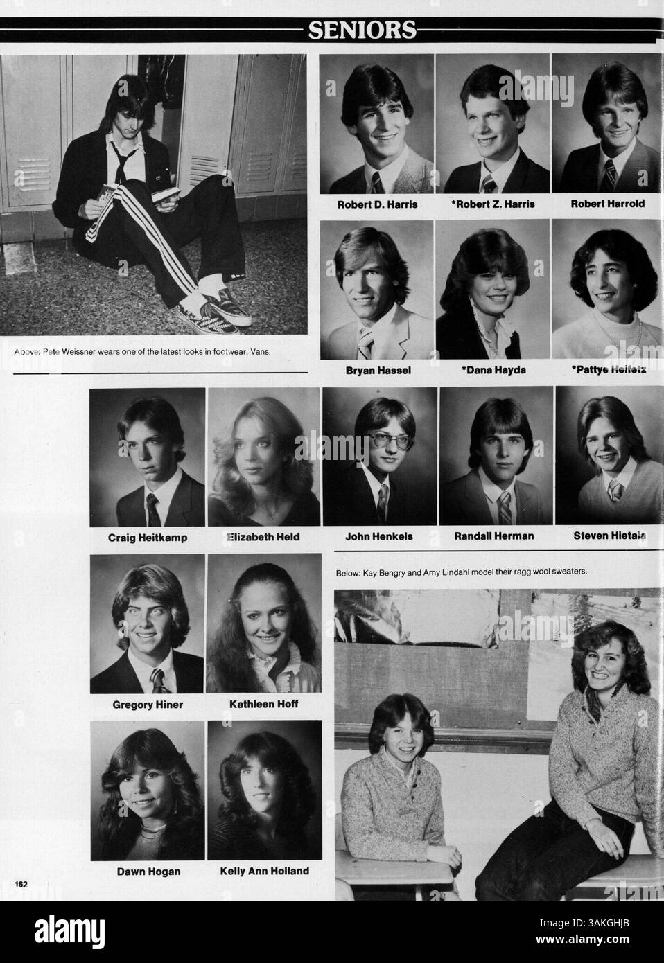 The 1983 Echowan Yearbook from St. Louis Park High School captures the ...