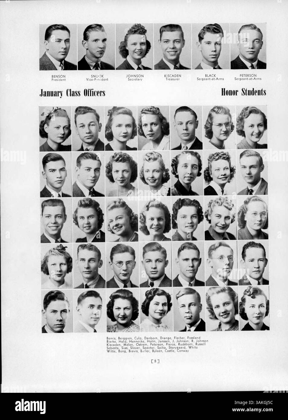 The 1940 South High Yearbook, 'Tiger 1940,' offers a detailed record of ...