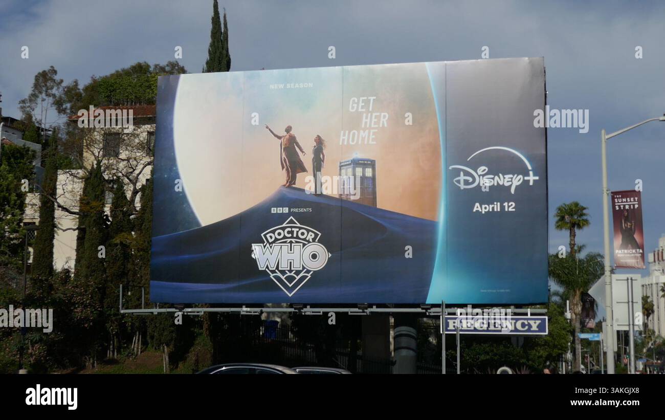 Los Angeles, California, USA 10th April 2025 Dr. Who Disney Plus ...