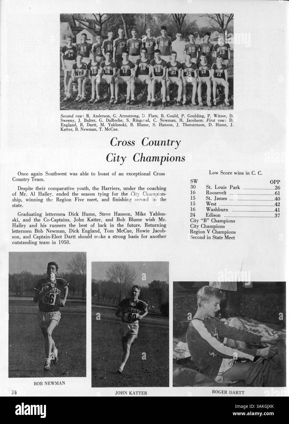 Southwest High's 1958 Wagistanian yearbook captures significant events ...