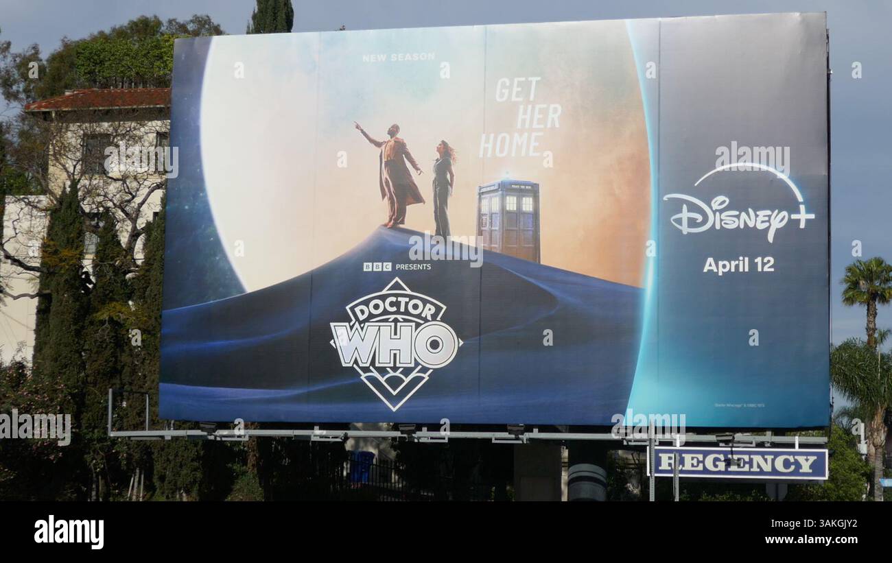 Los Angeles, California, USA 10th April 2025 Dr. Who Disney Plus ...