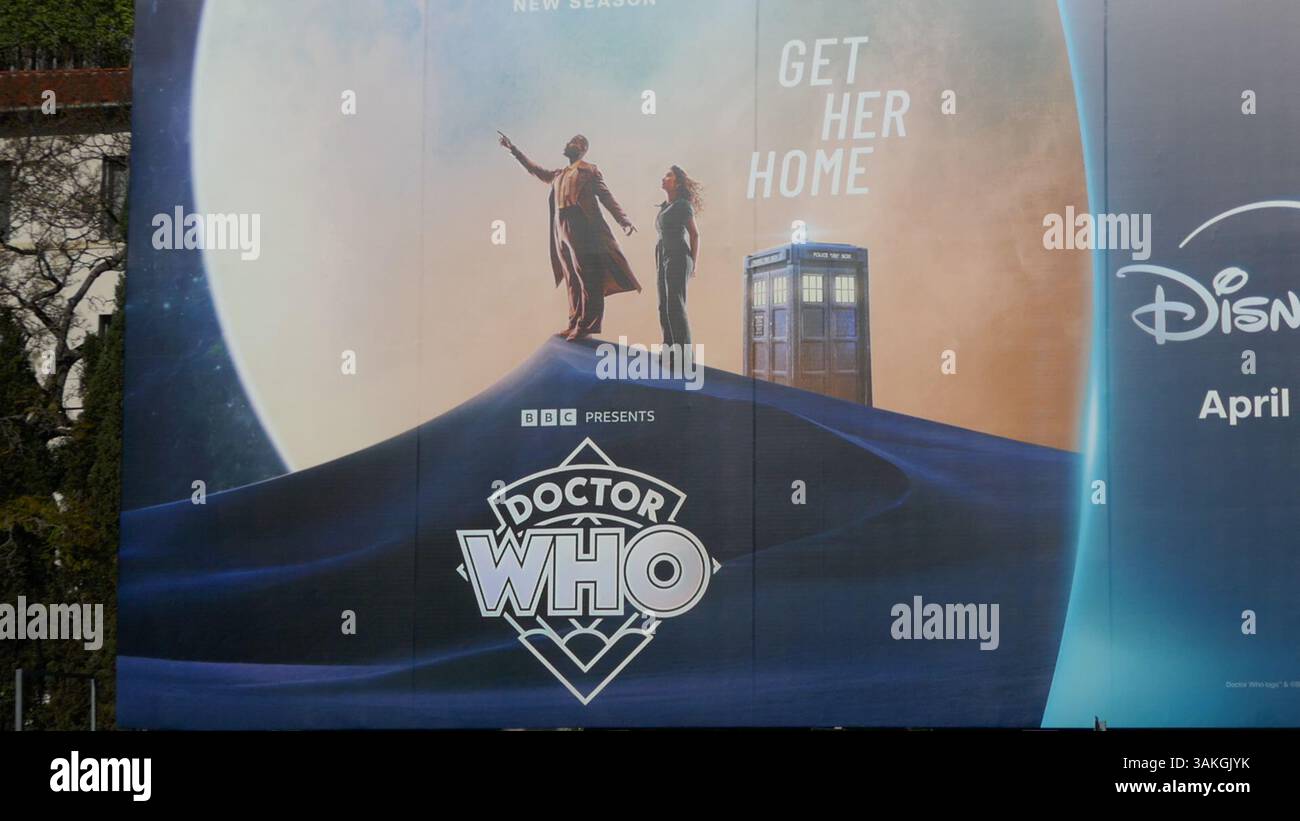 Los Angeles, California, USA 10th April 2025 Dr. Who Disney Plus ...