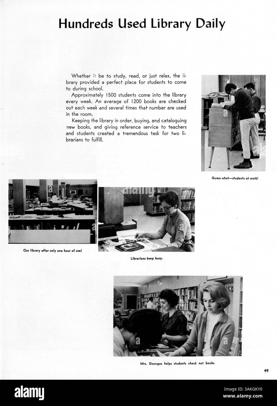 The 1965 Robbinsdale High School 'The Robin' yearbook features a ...