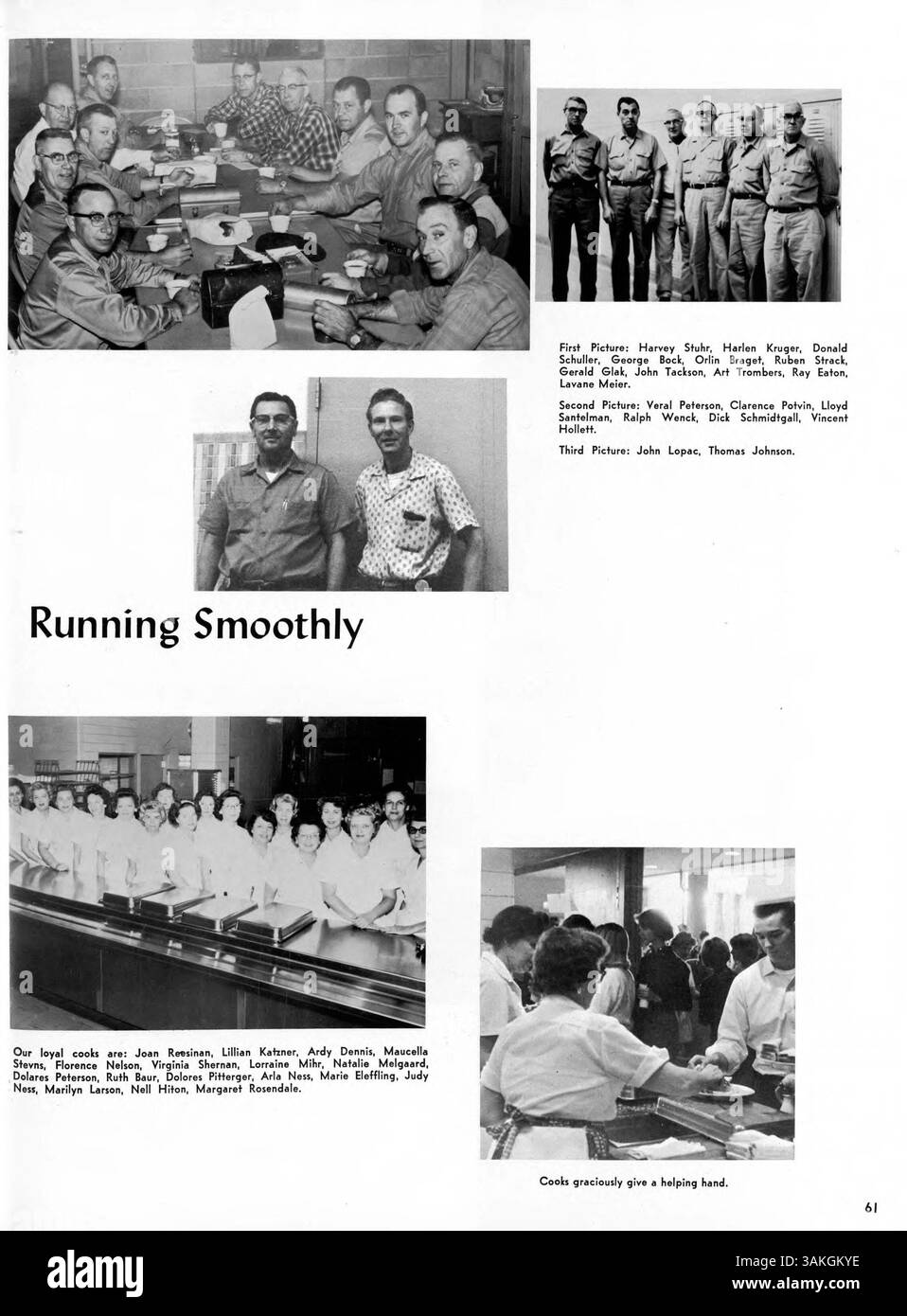 The Robbinsdale High School 'Robin' yearbook from 1965 highlights the ...