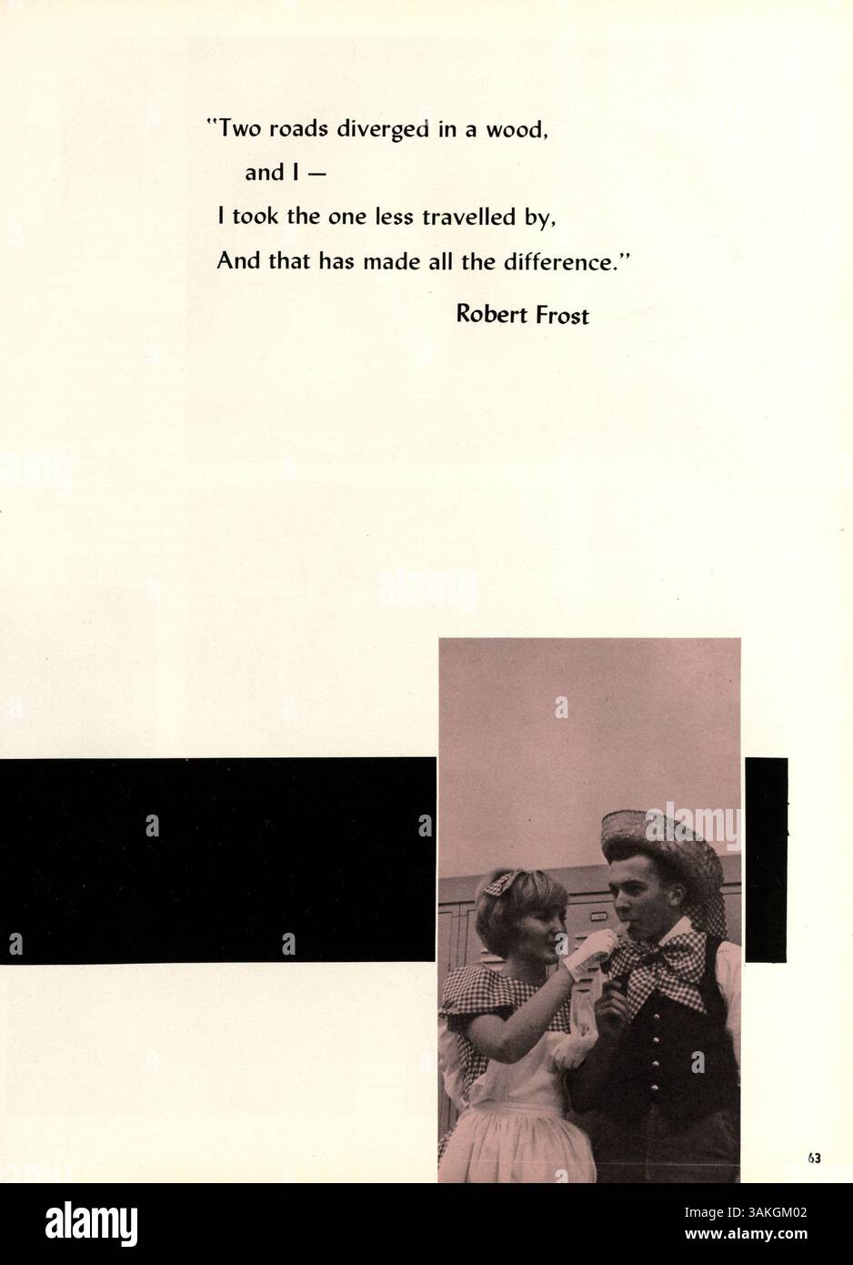 This 1965 Robbinsdale High School 'Robin' yearbook documents student ...
