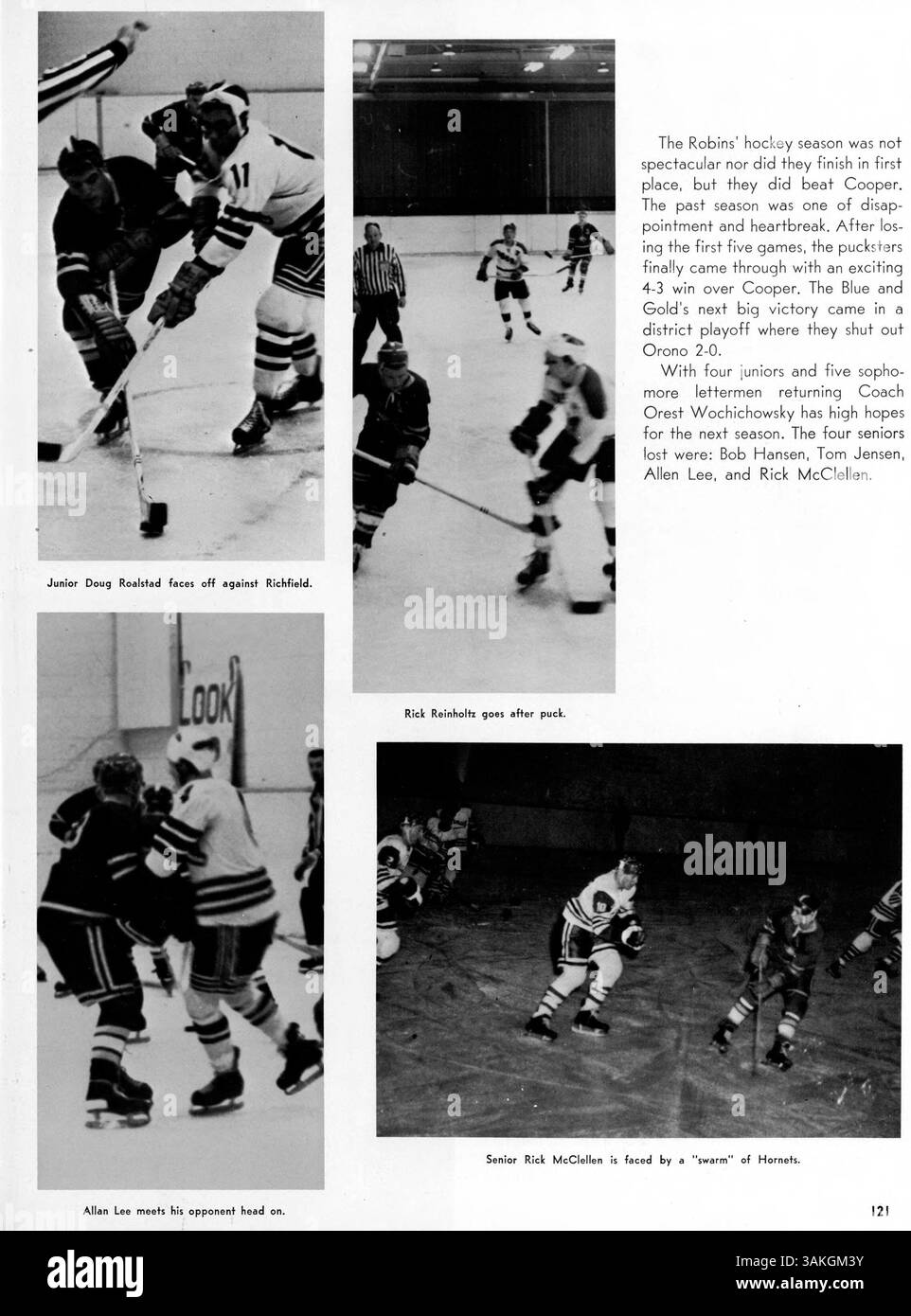 The Robbinsdale High School 'Robin' yearbook for 1965 captures the key ...