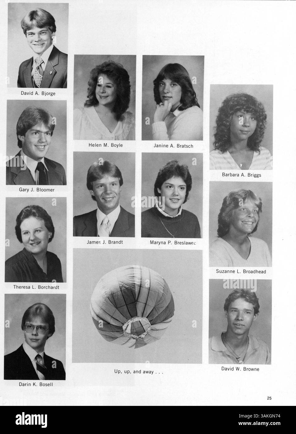 The '1983: A Year for Changes' Edison High School yearbook showcases ...