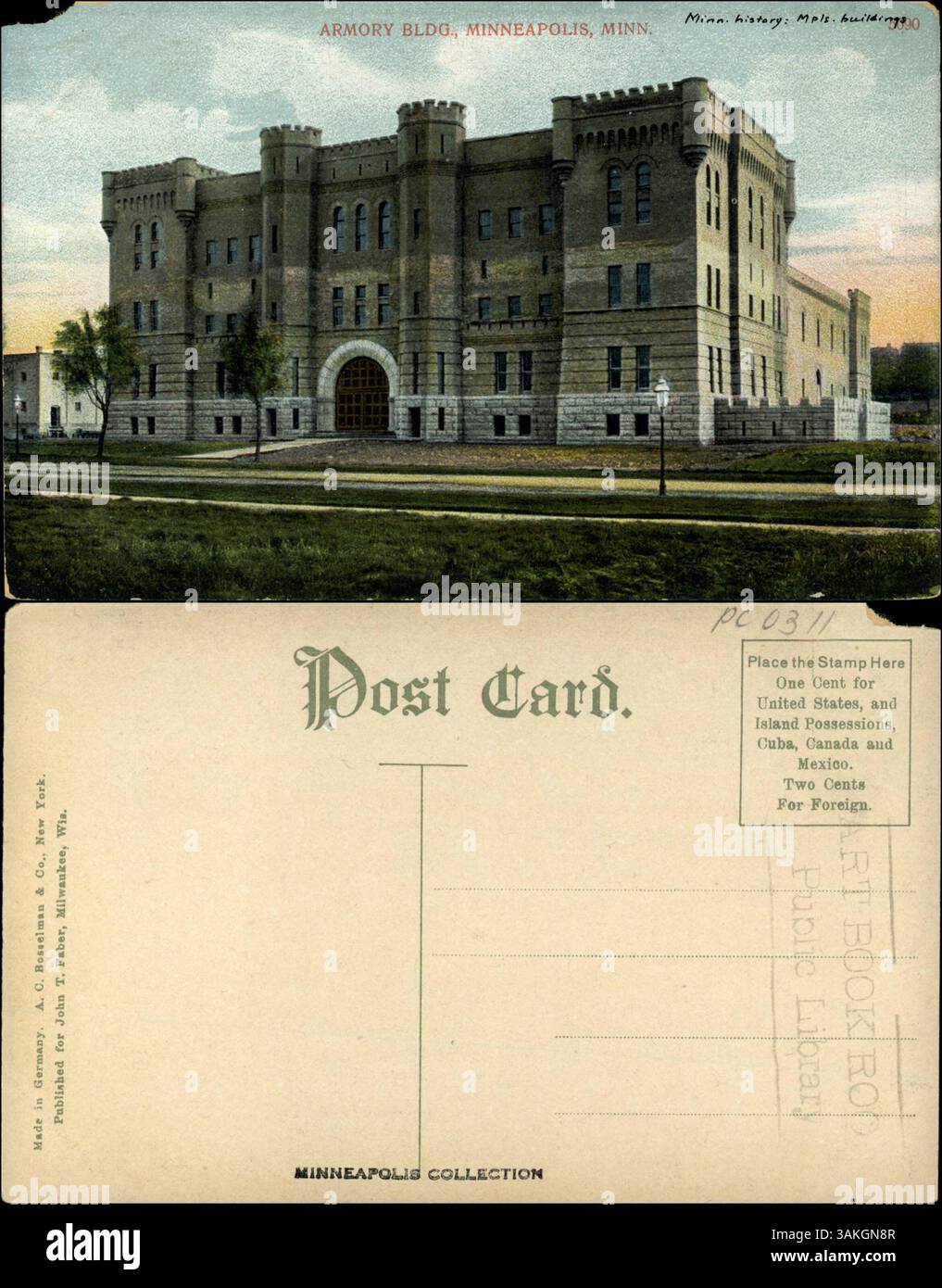 Exterior view of the Armory Building in Minneapolis, showcasing the ...