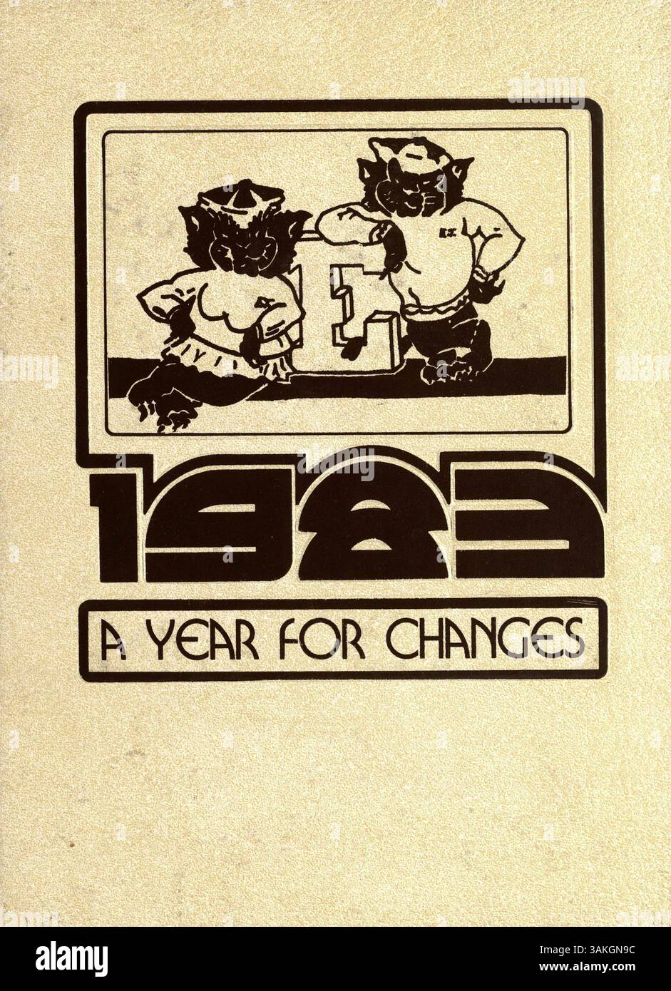 The 1983 Edison Yearbook documents the students, teachers, clubs ...