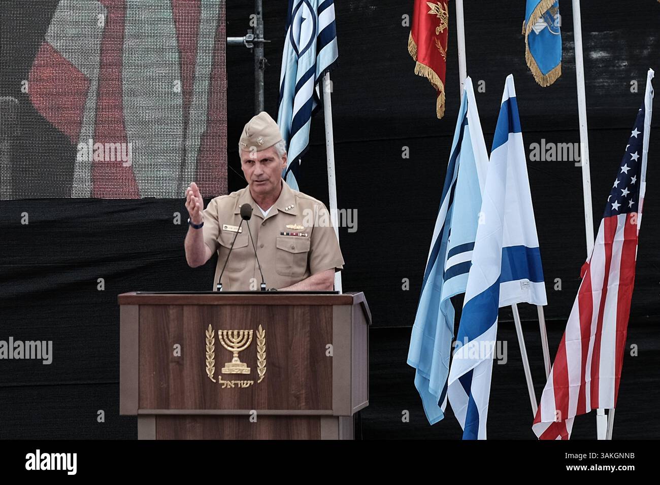April 2, 2017 - Hatzor Airbase, Israel - US Missile Defense Agency ...