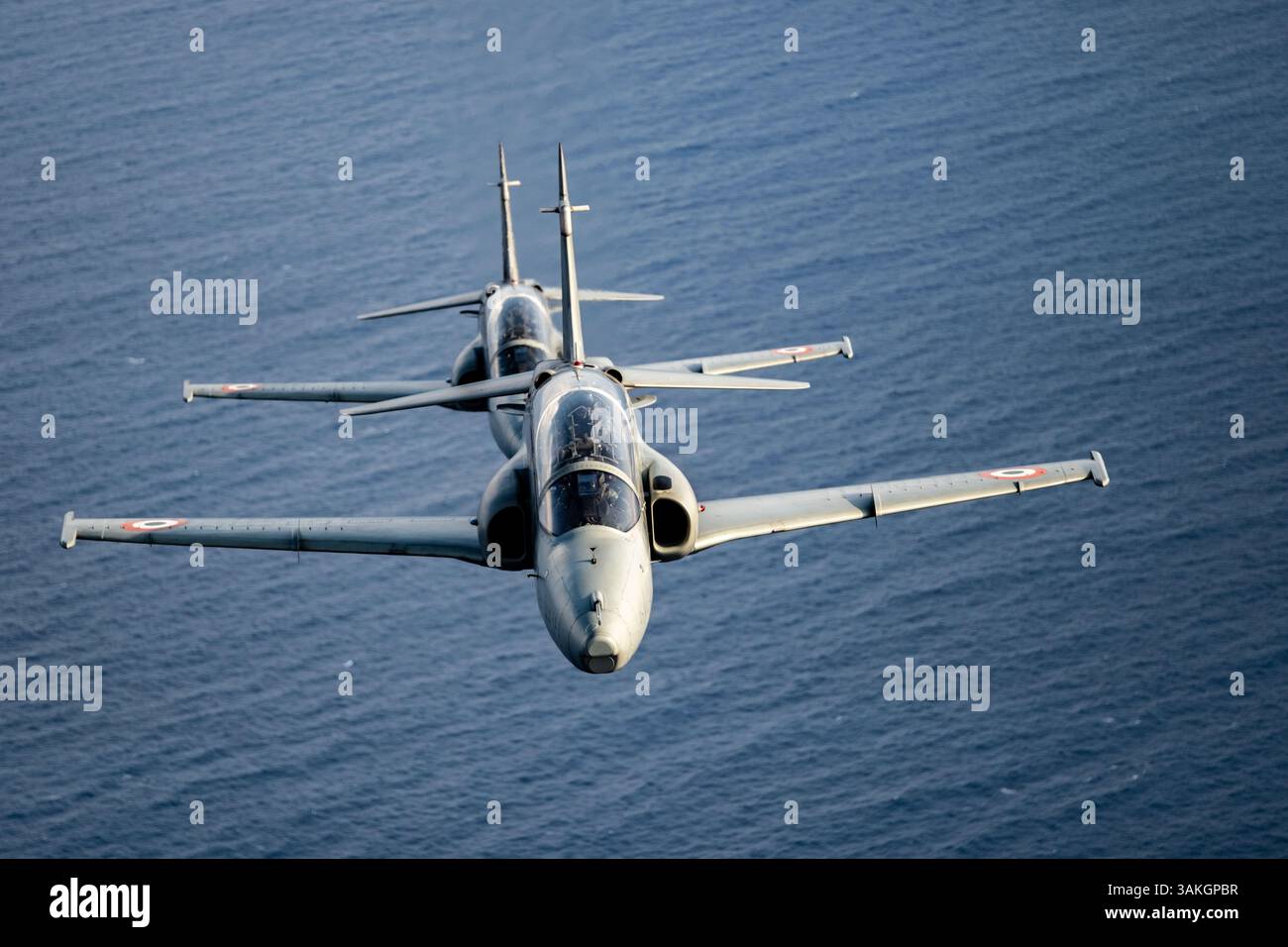 Bay of Bengal, India. 08 April, 2025. Two Indian Navy Hawk Mk-132 ...