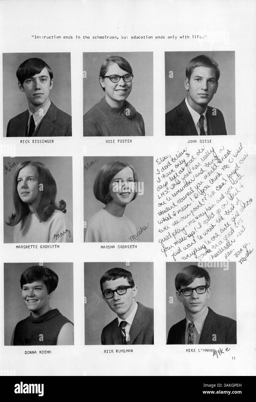 Aureole 1968, the Minneapolis Lutheran Yearbook, chronicles the key ...