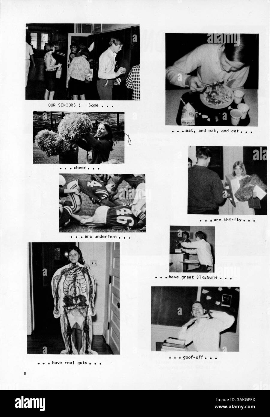 Aureole 1968, the yearbook for Minneapolis Lutheran, captures the key ...