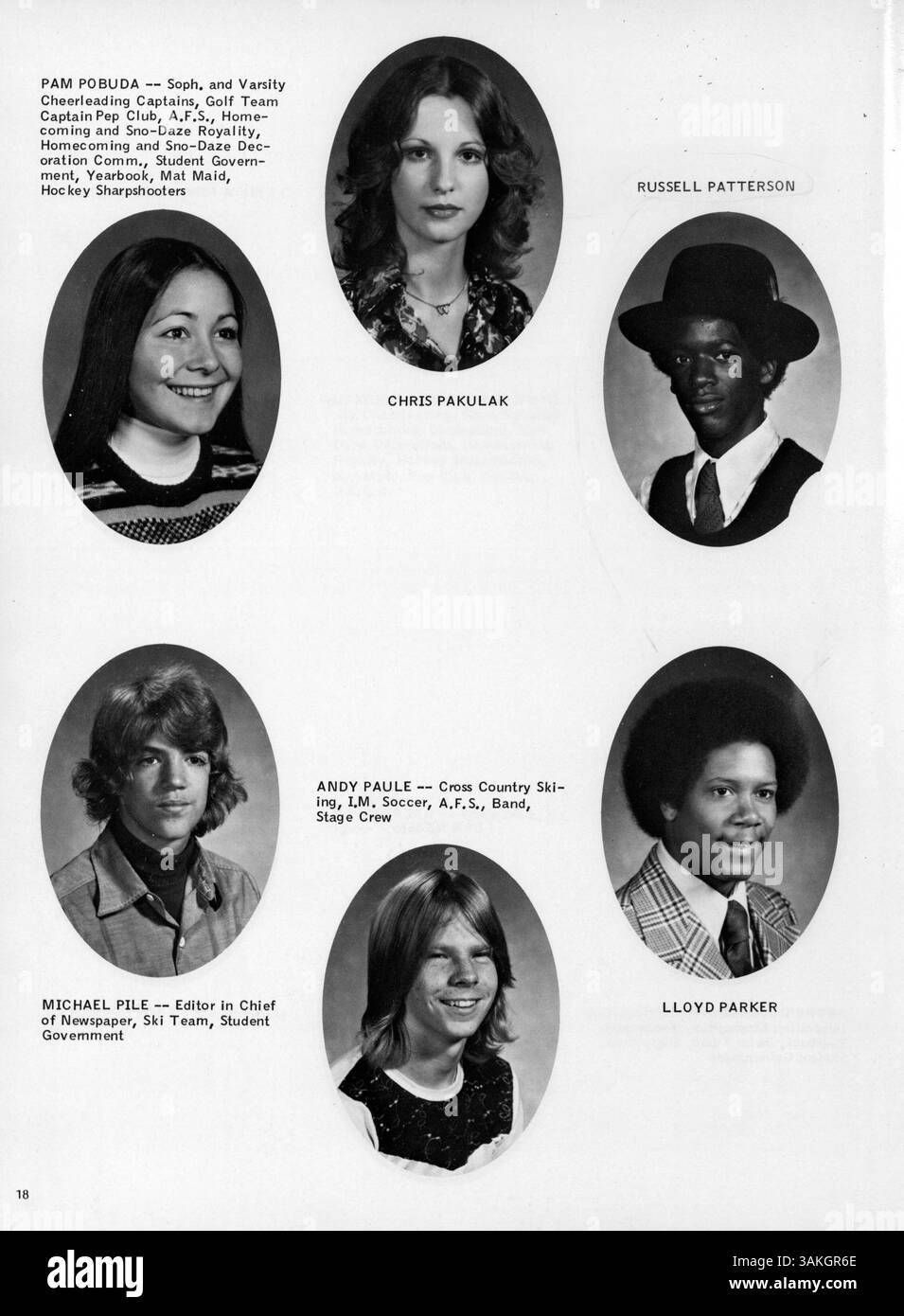 The 1976 Central High Yearbook records the students, faculty, athletic ...
