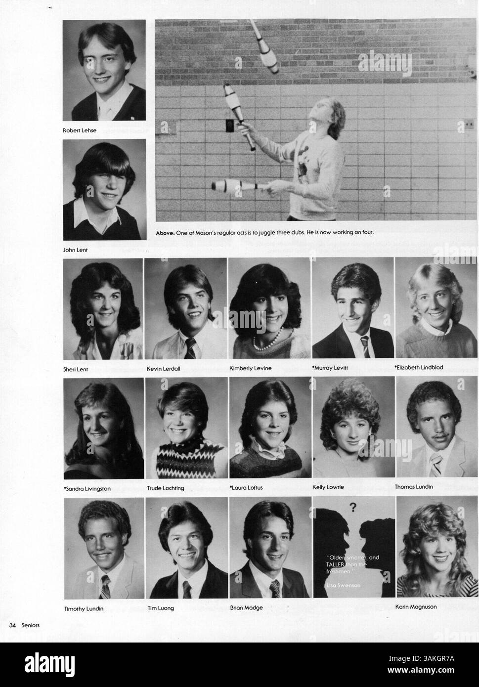 Graduation ceremony 1983 Black and White Stock Photos & Images - Alamy