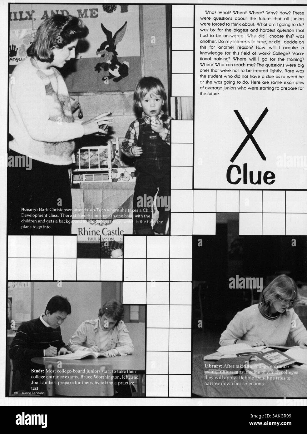 The 1984 edition of St. Louis Park High School’s Echowan Yearbook ...