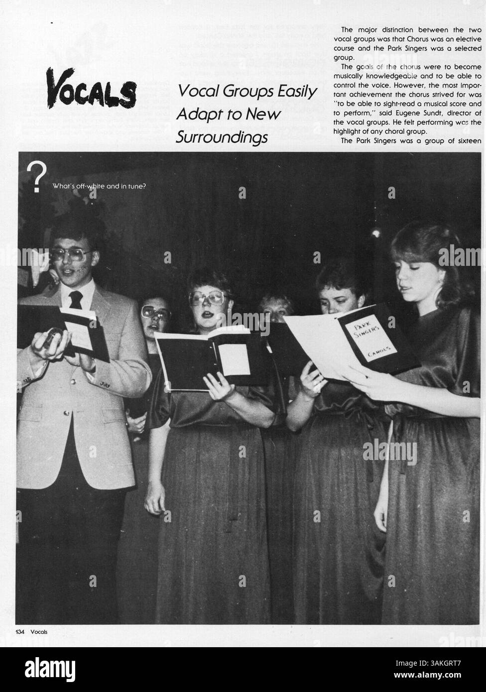 The 1984 edition of St. Louis Park High School’s Echowan Yearbook ...