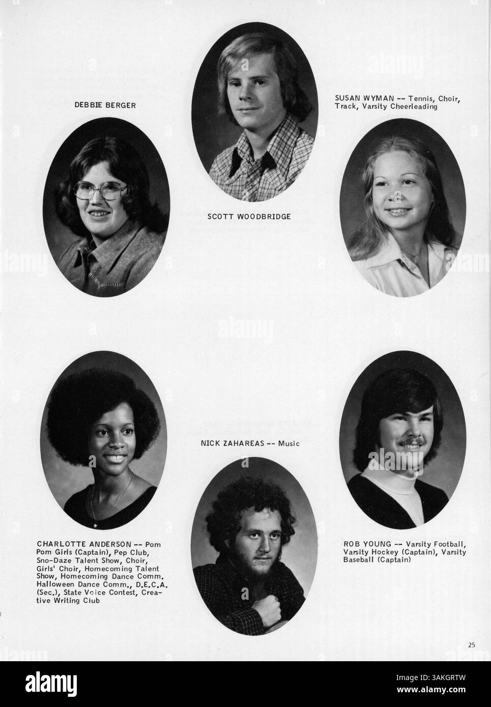 This 1976 Central High Yearbook documents the academic and ...