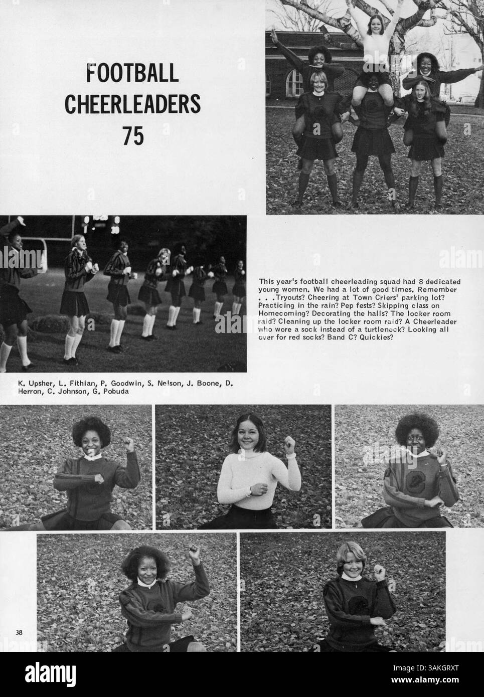 This high school yearbook from 1976 documents the academic and ...