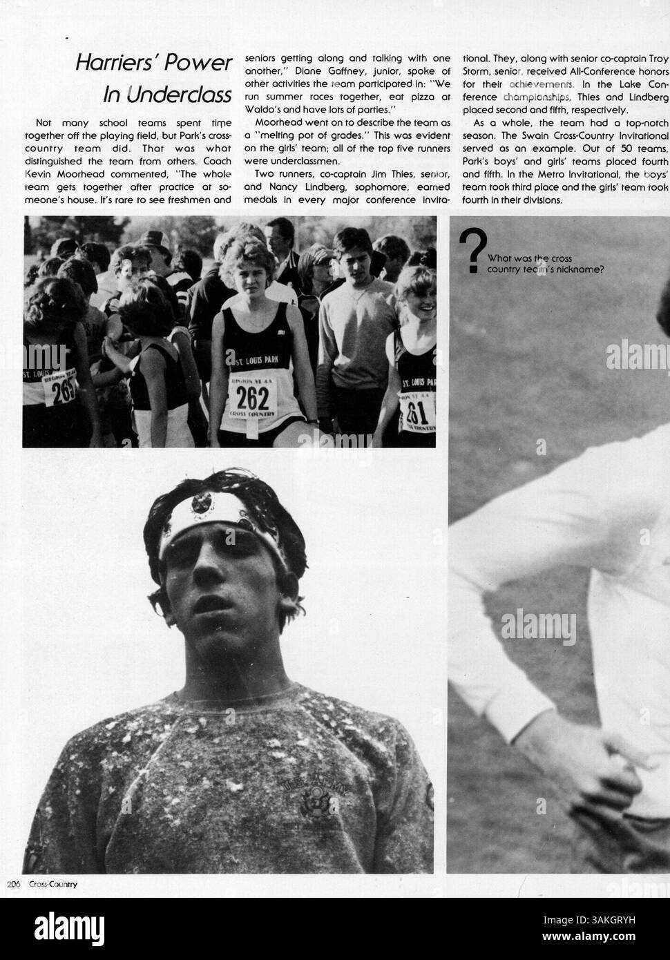 The 1984 Echowan Yearbook from St. Louis Park High School showcases key ...