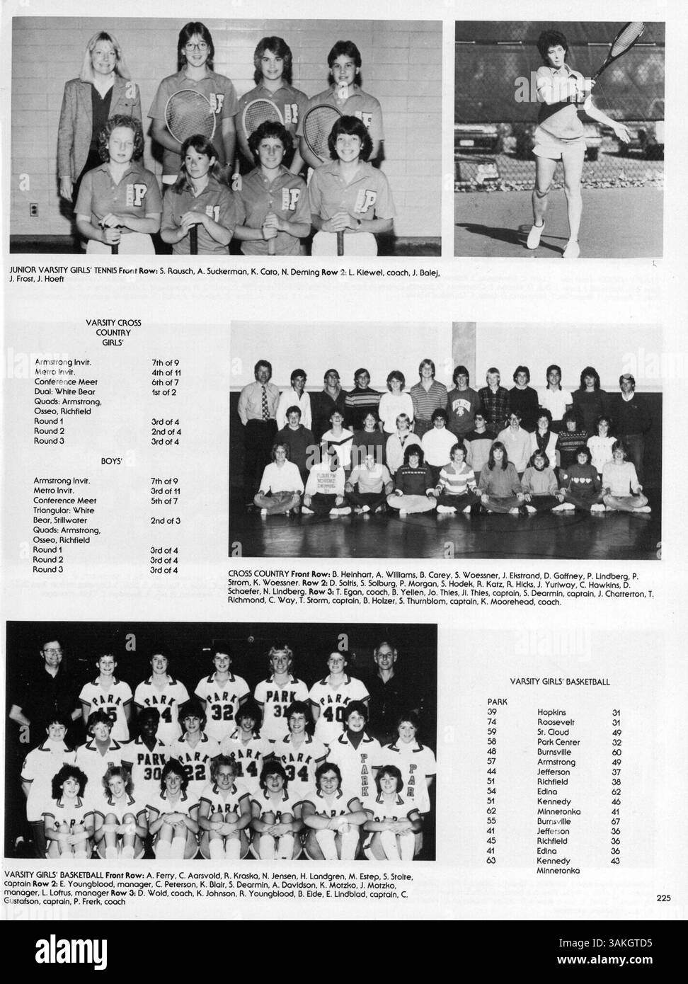This 1984 edition of the St. Louis Park High School Yearbook, Echowan ...