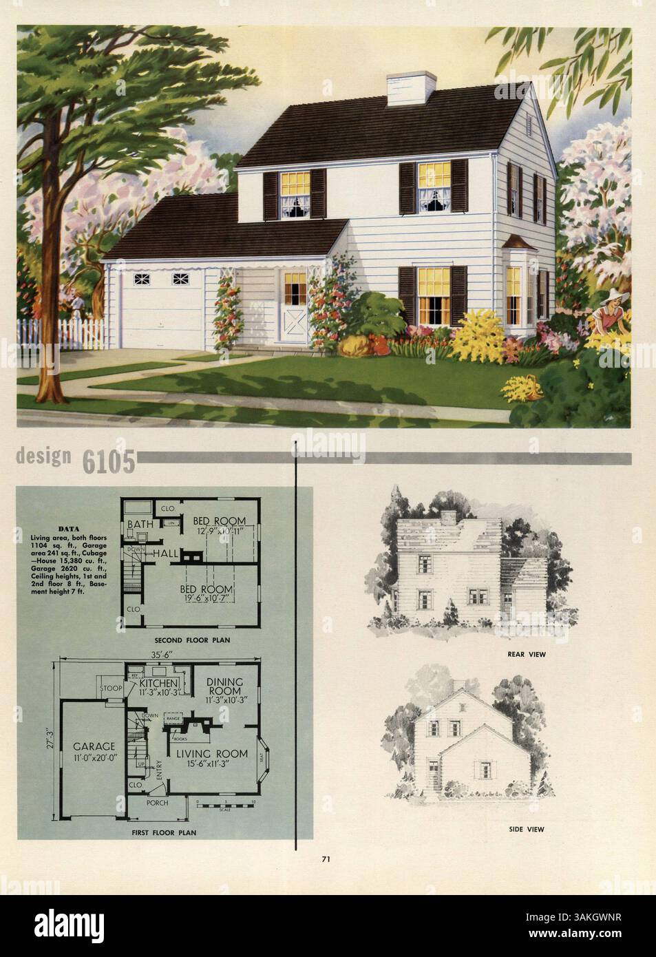 This plan book includes various house designs, providing expert advice ...