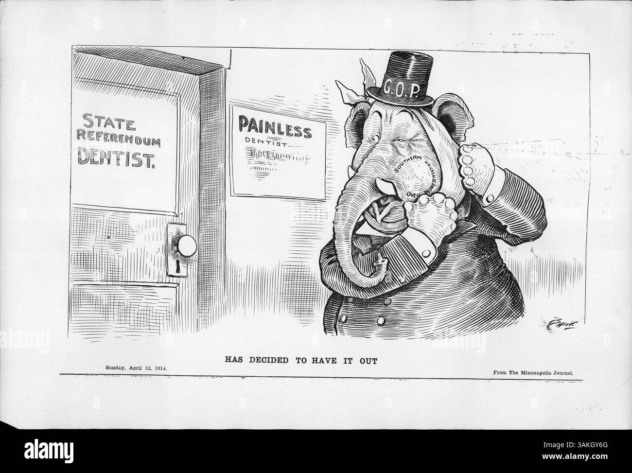 Gop symbolism hi-res stock photography and images - Alamy