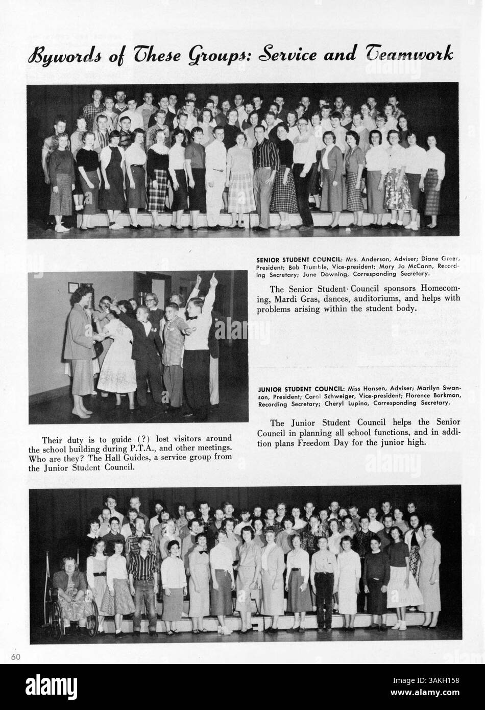 The 1958 Cardinal Yearbook showcases students, faculty, clubs, and ...