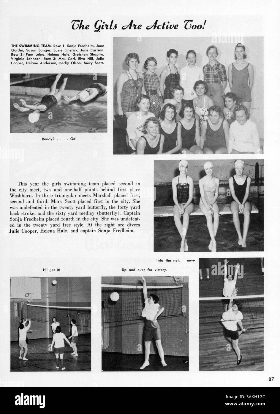 This 1958 high school yearbook captures the activities, clubs, students ...