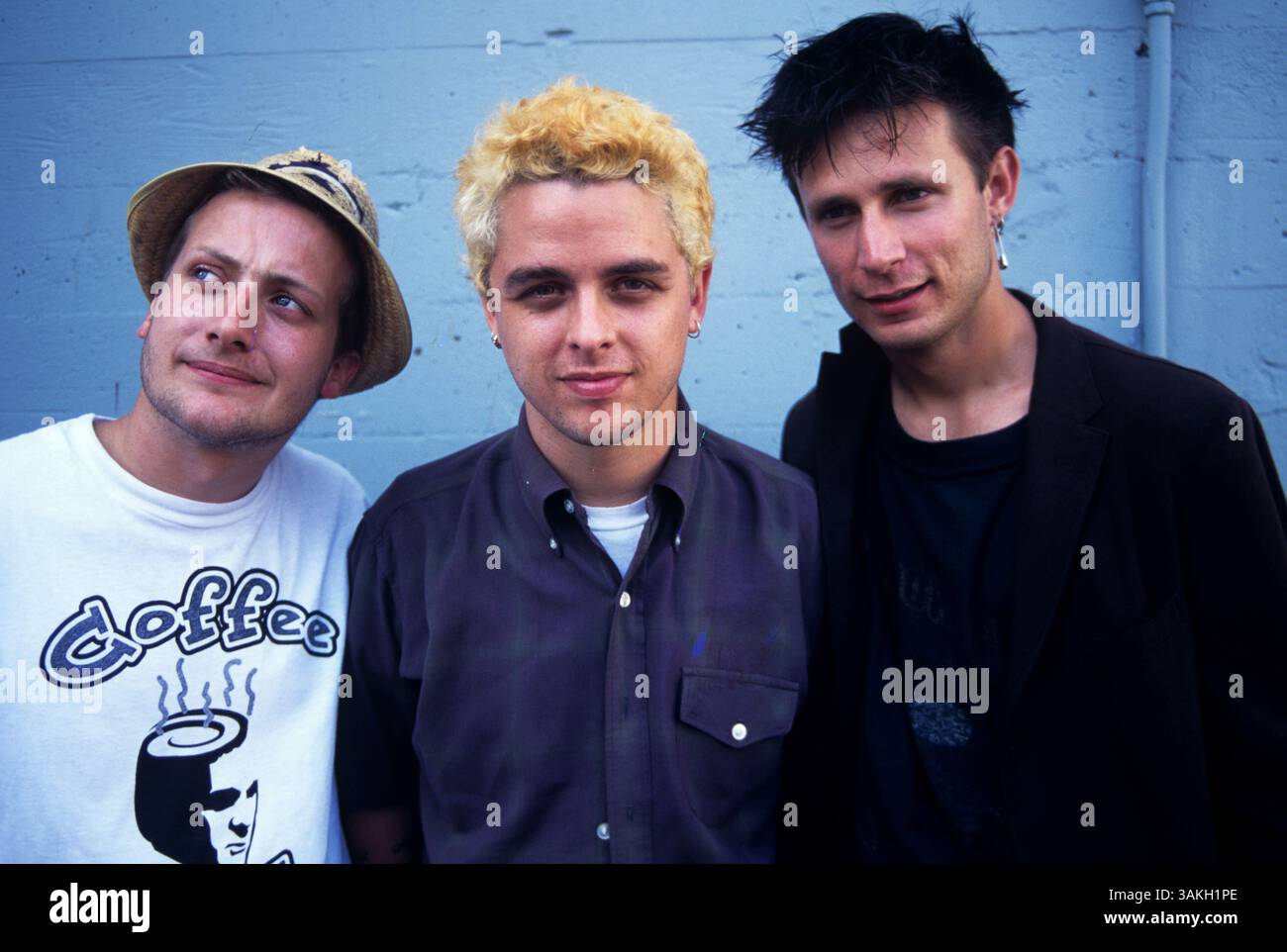 Oct 12, 1995 - Los Angeles, California, U.S. - Mike Dirnt, Billie Joe ...