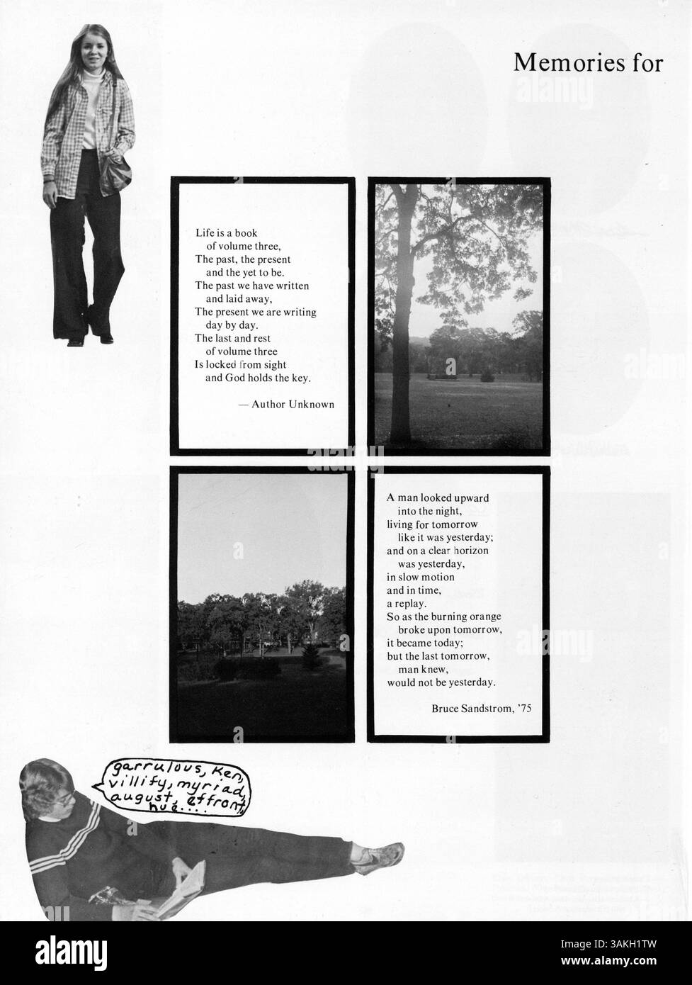 Minnehaha Academy's 1975 yearbook, 'Antler,' captures the school year's ...