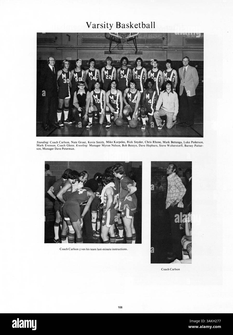 The 1975 edition of the Antler Yearbook from Minnehaha Academy features highlights of student ...