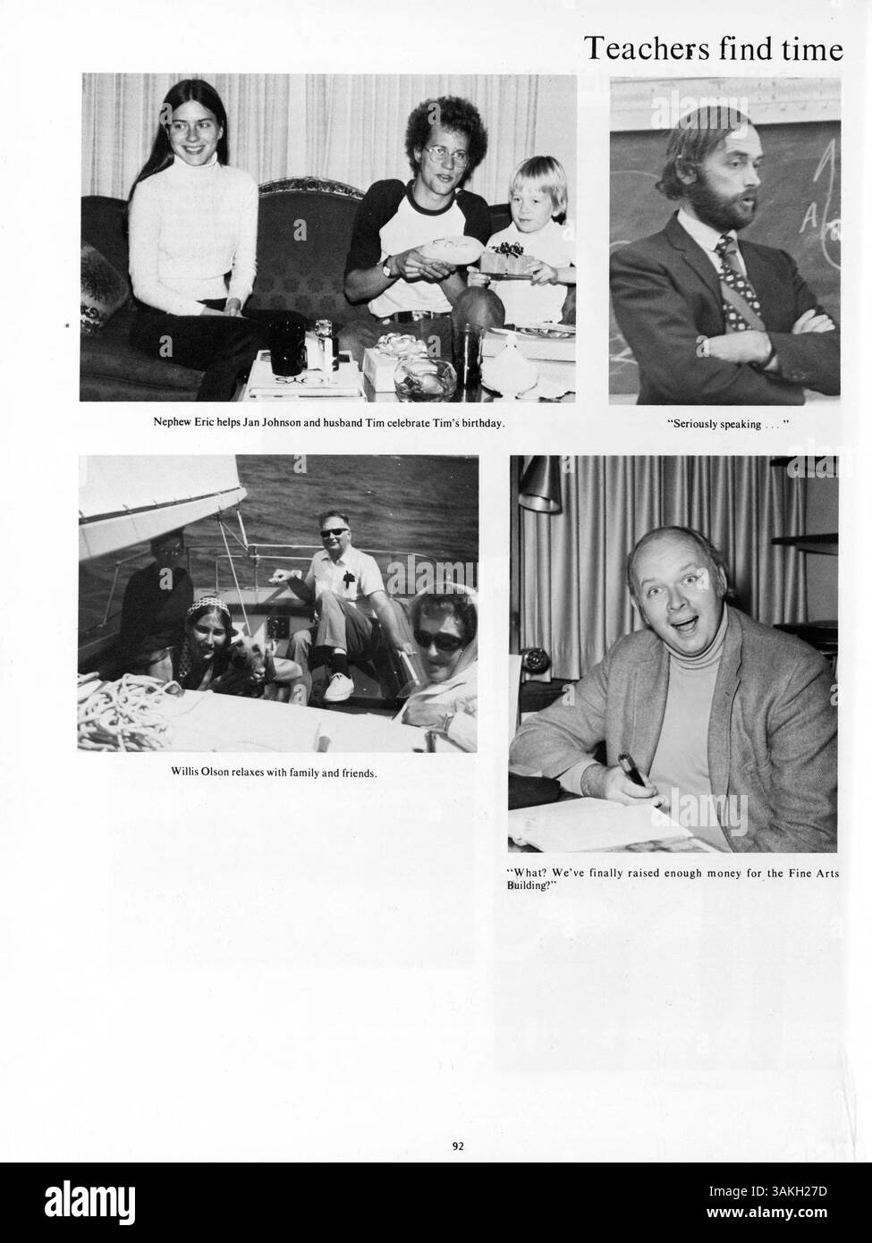 The 'Antler '75' yearbook provides a comprehensive account of the 1974 ...