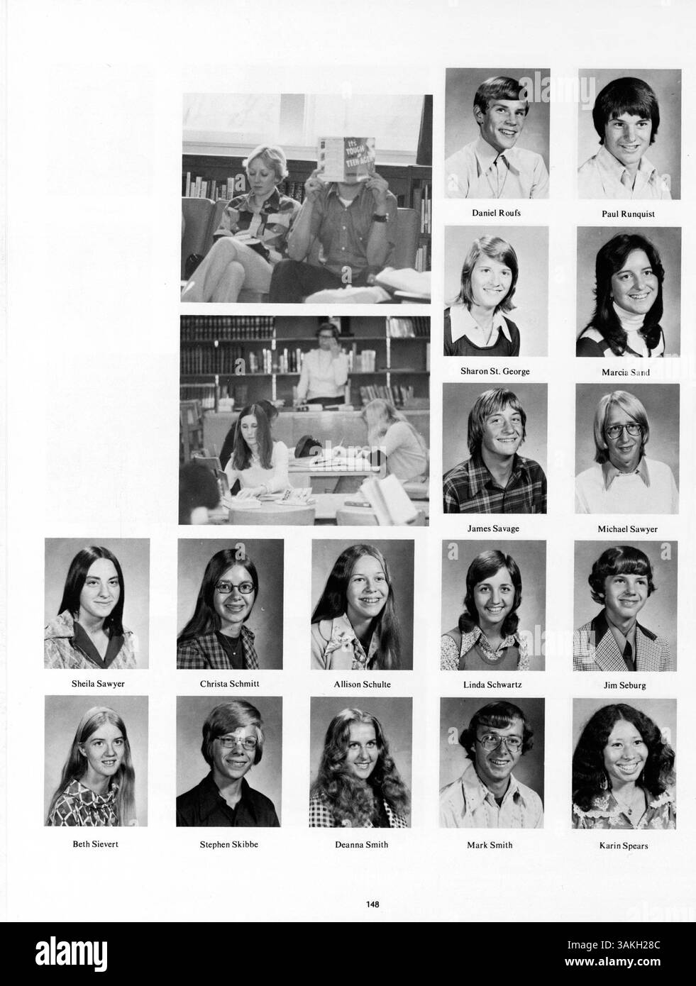 The 1975 'Antler' yearbook captures Minnehaha Academy's 1974-1975 ...