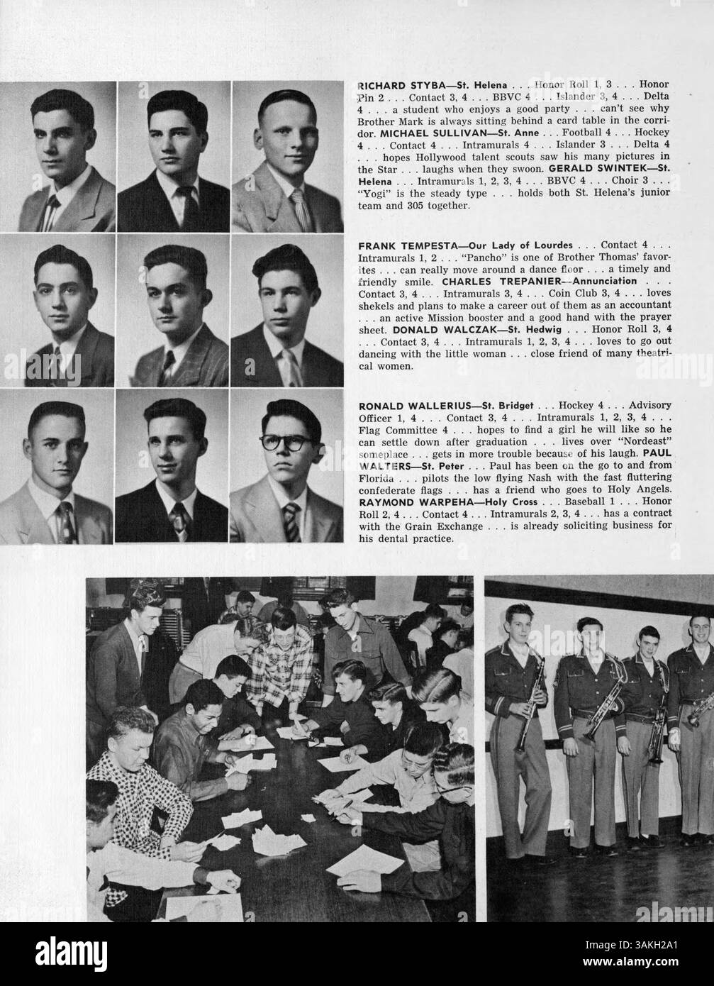 The 1952 De La Salle Yearbook, Delta, preserves the memories of the 1951-1952 school year ...