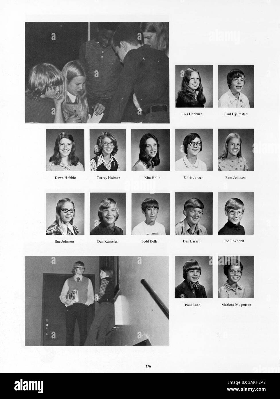 The 1975 Antler Yearbook showcases the students, teachers, athletics ...