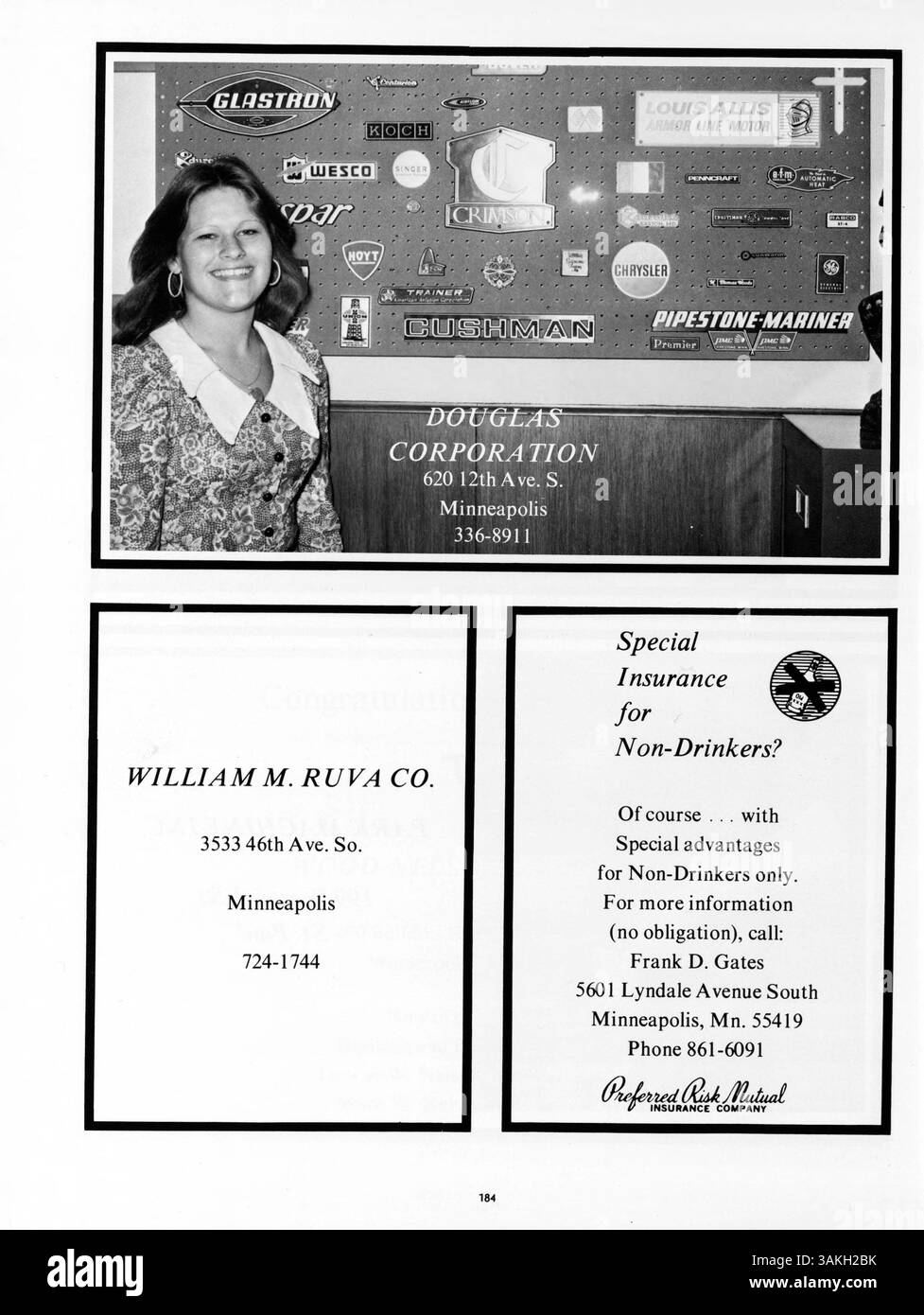 The 1975 Antler Yearbook from Minnehaha Academy documents the school ...
