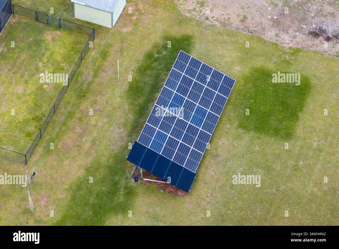 Solar panels for generating electric energy mounted on stand-alone ...