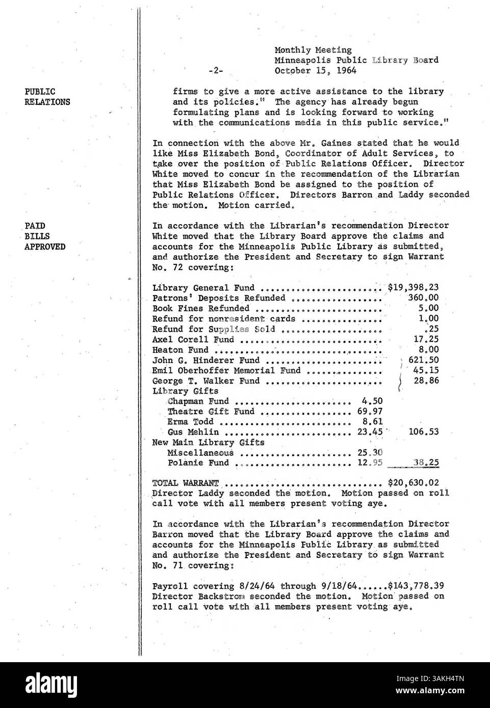 1964 meetings Black and White Stock Photos & Images - Alamy