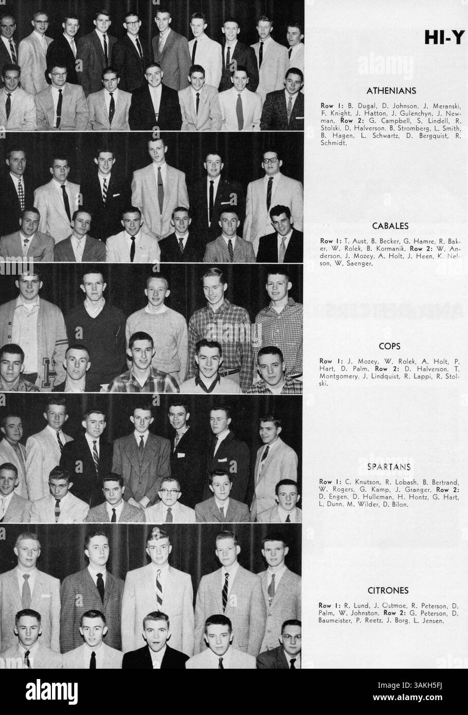'The Orator,' the 1957 yearbook from Patrick Henry High School ...
