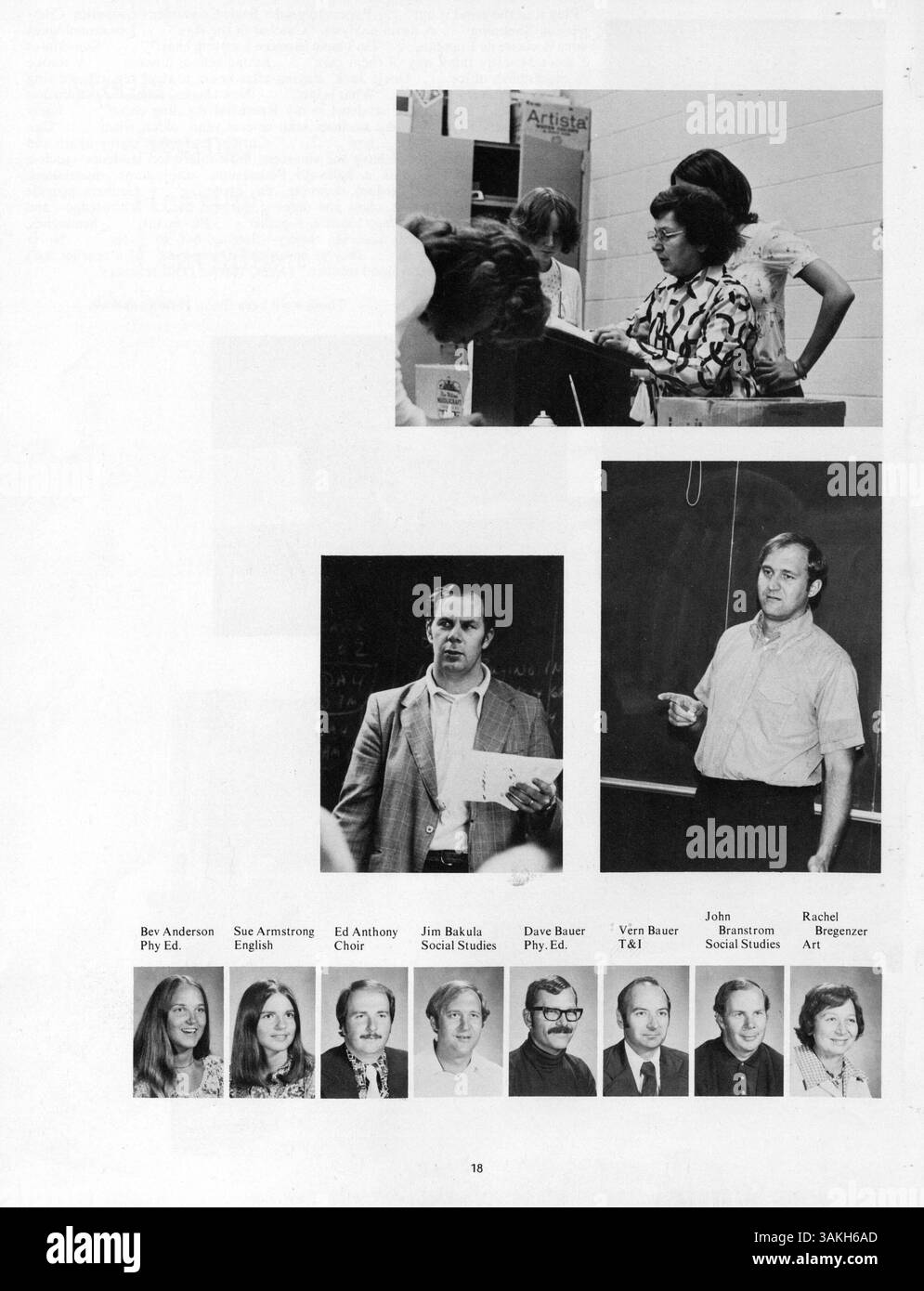 The 1975 yearbook, Pirate Vol. IV: Corridors of Time, documents the ...