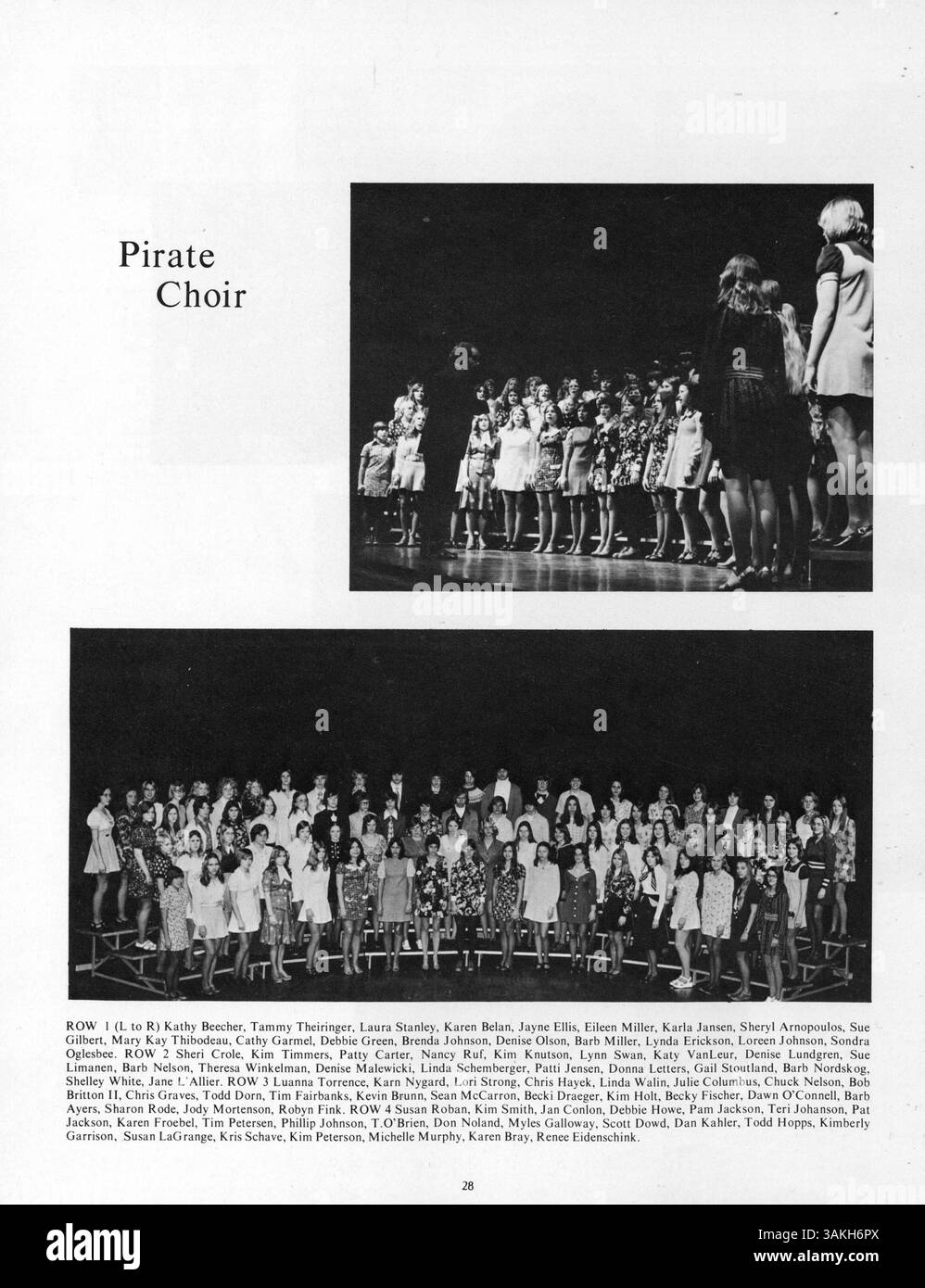 The 1975 'Pirate Vol. IV: Corridors of Time' yearbook from Park Center ...