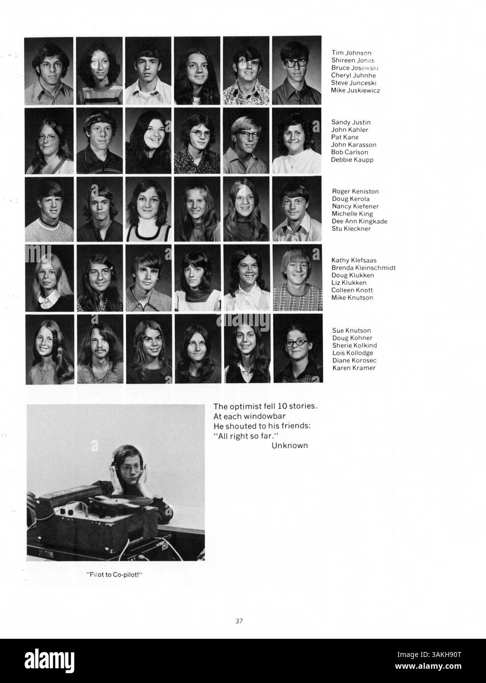 The 1973 Pirate Volume 2 yearbook from Park Center High details the ...