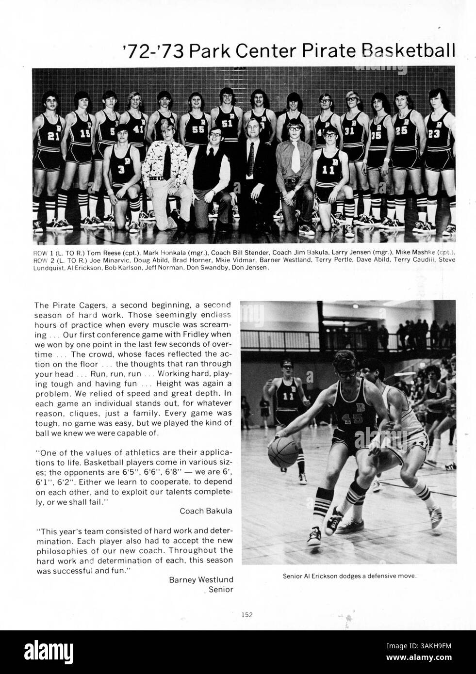 Pirate Volume 2 of the 1973 Park Center High Yearbook documents the ...