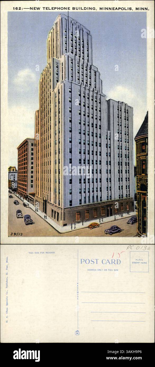 The New Telephone Building in Minneapolis is a notable example of early ...
