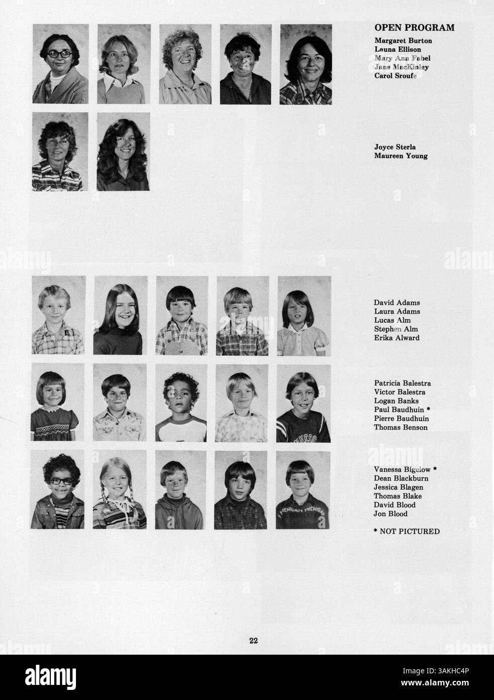 The 1980 Fulton Elementary Yearbook showcases students, teachers, and ...