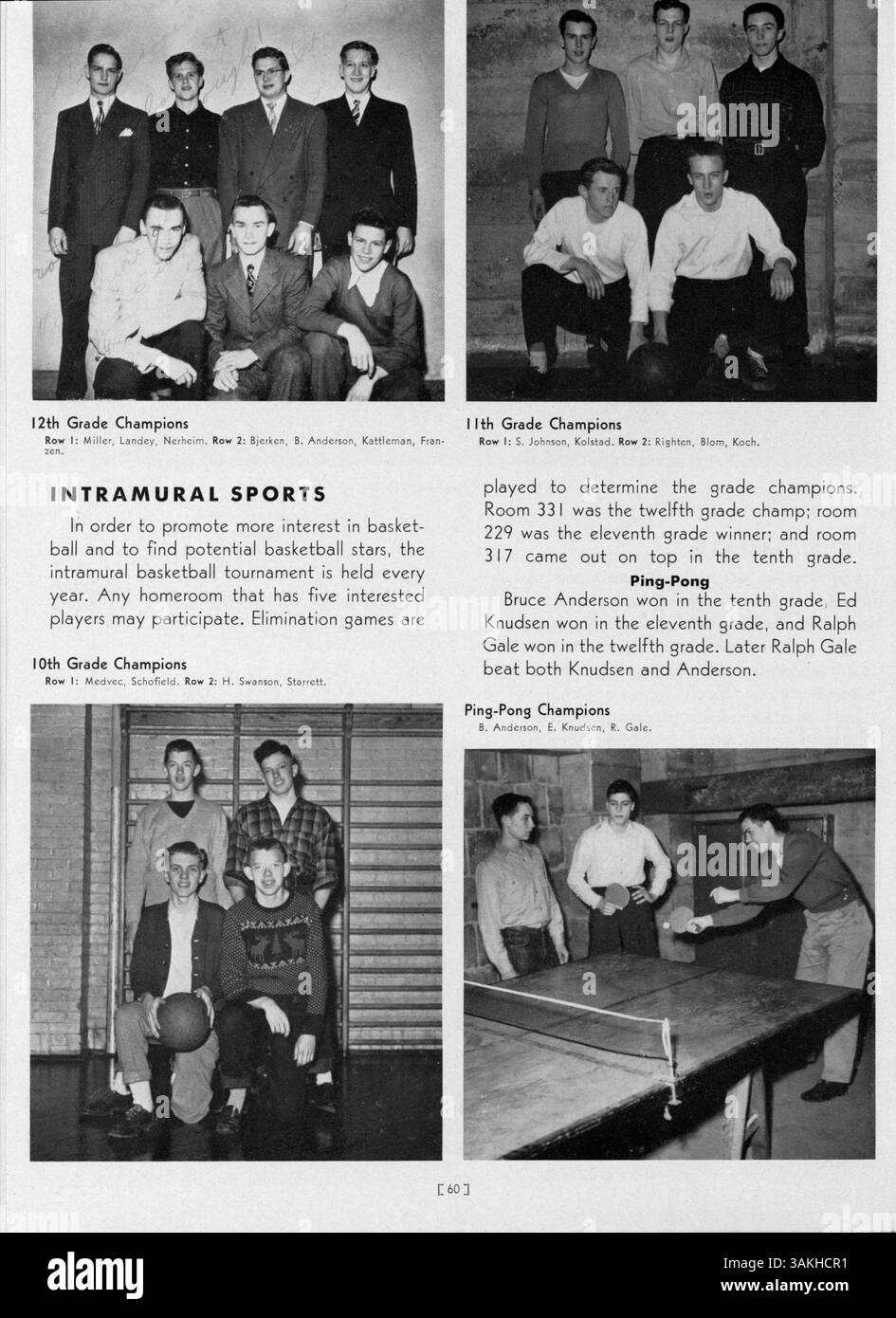 This 1947 Sagamore yearbook from Roosevelt High School features major ...