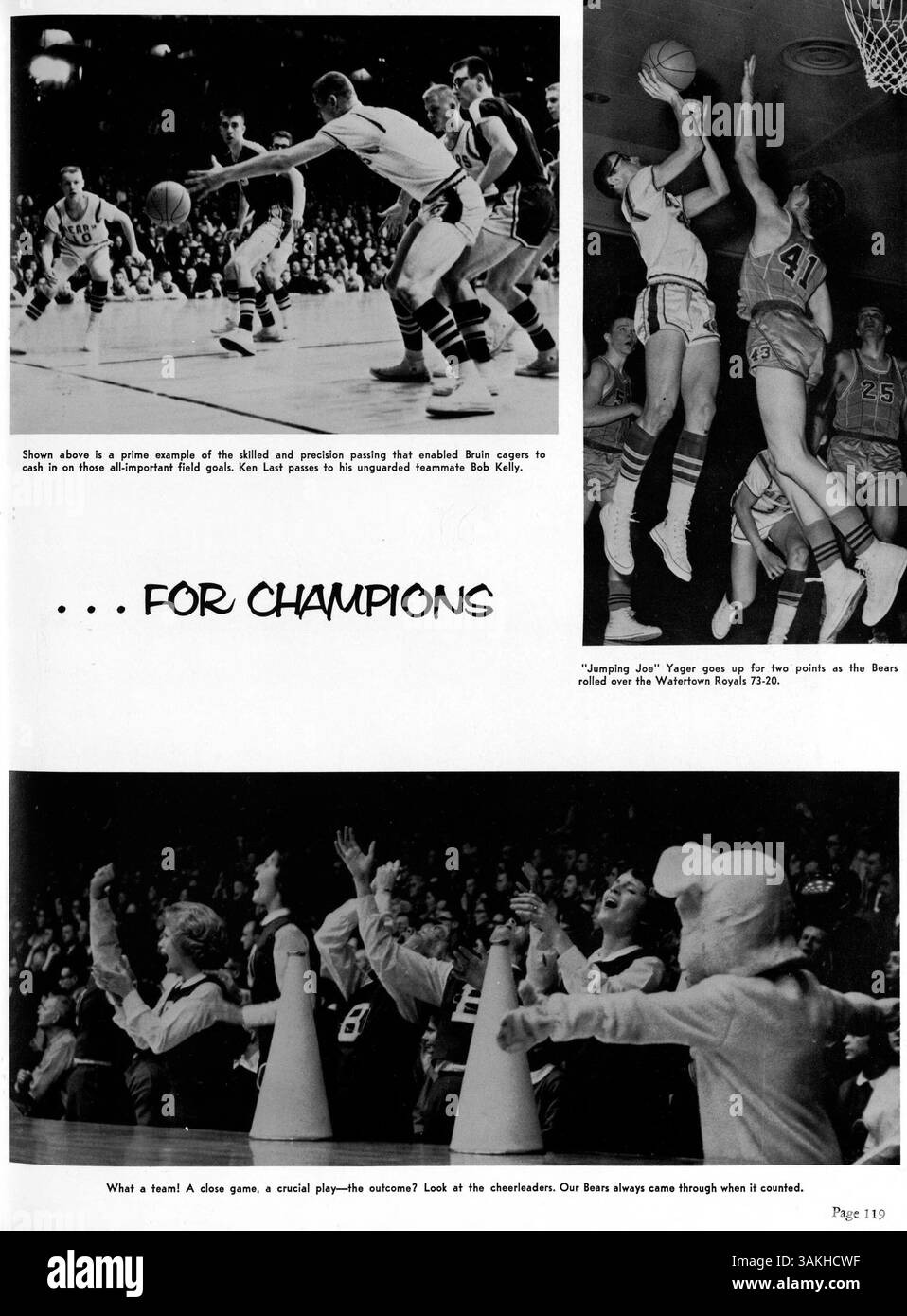 The '63 Bear' yearbook from Bloomington High School highlights the 1962 ...